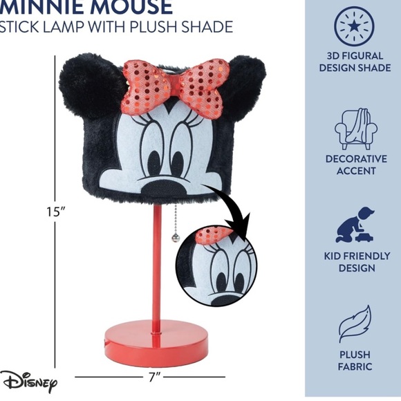 Disney | Other | Disney 0 Year Of Disney Minnie Mouse Figural Plush ...